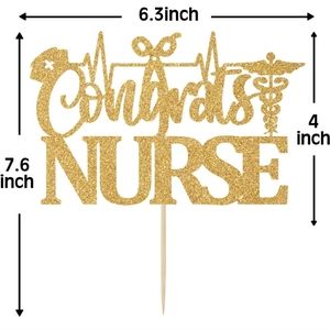 Party Supplies | New Nurse Cake Topper | Poshmark
